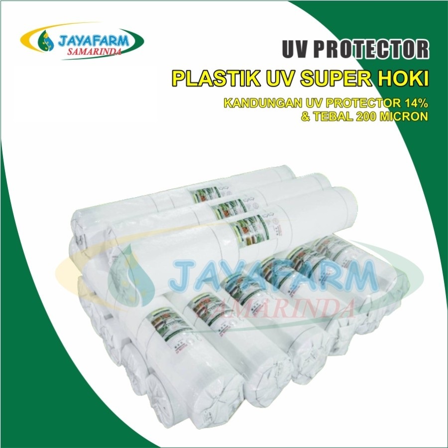 Jual Plastik UV Super Hoki Lokal Premium Lebar 3 x 50 m (ROLL) | Shopee Indonesia