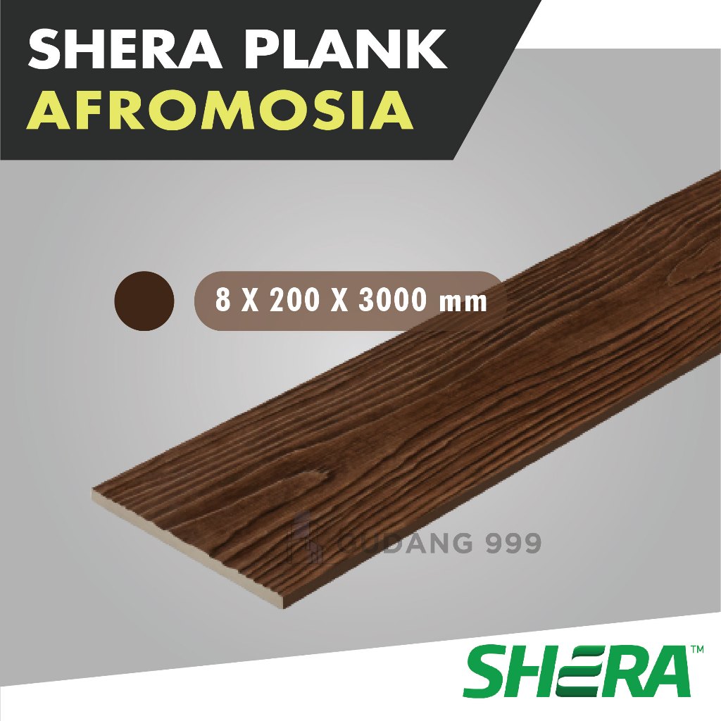 Jual Shera Plank Afromosia 20cm x 3m x 8mm / Lisplank / Conwood ...
