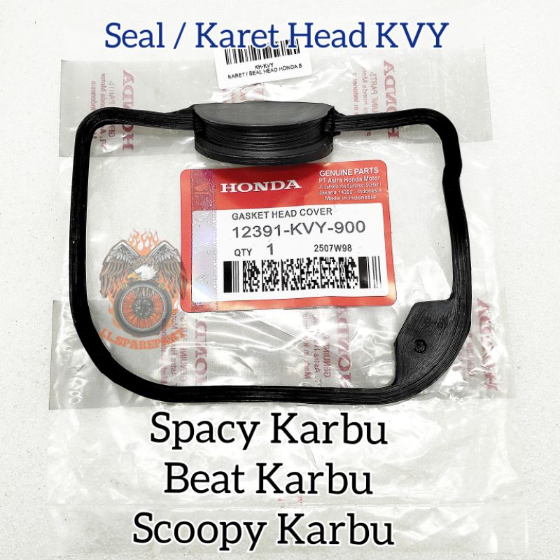 Jual Gasket / karet head HONDA KVY ori kualitas asli original honda presisi awet Beat Scoopy ...