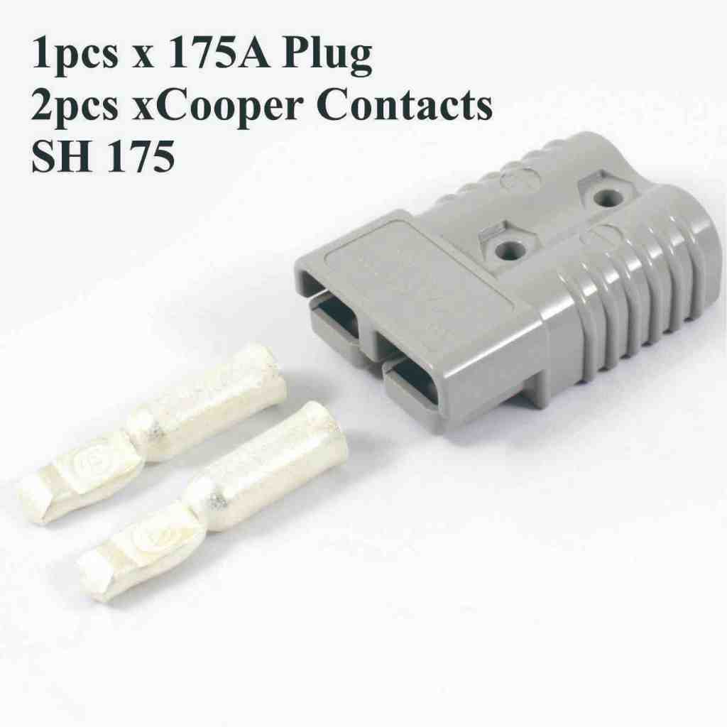Jual Power Connector Accu Socket Aki Battery Model Anderson Plug 175A ...