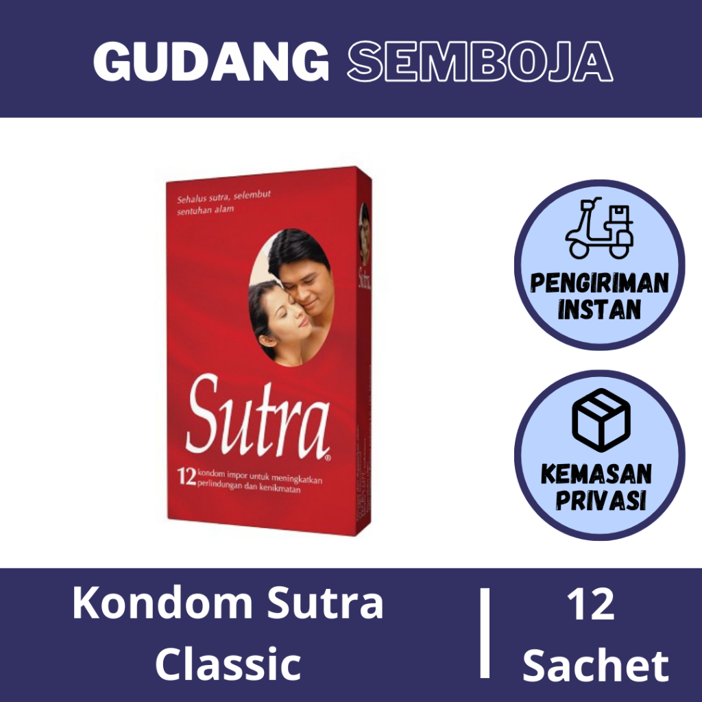 Jual Kondom Sutra Classic (Merah) Isi 12 Pcs | Shopee Indonesia