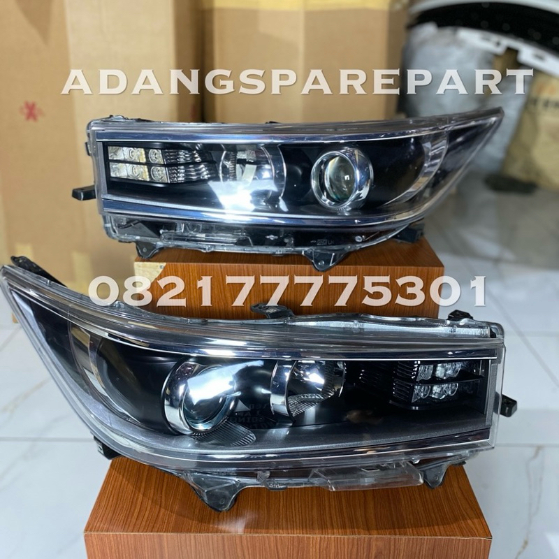 Jual Headlamp Lampu Depan Toyota Innova Reborn Tipe V ORIGNAL 2017 2018 ...