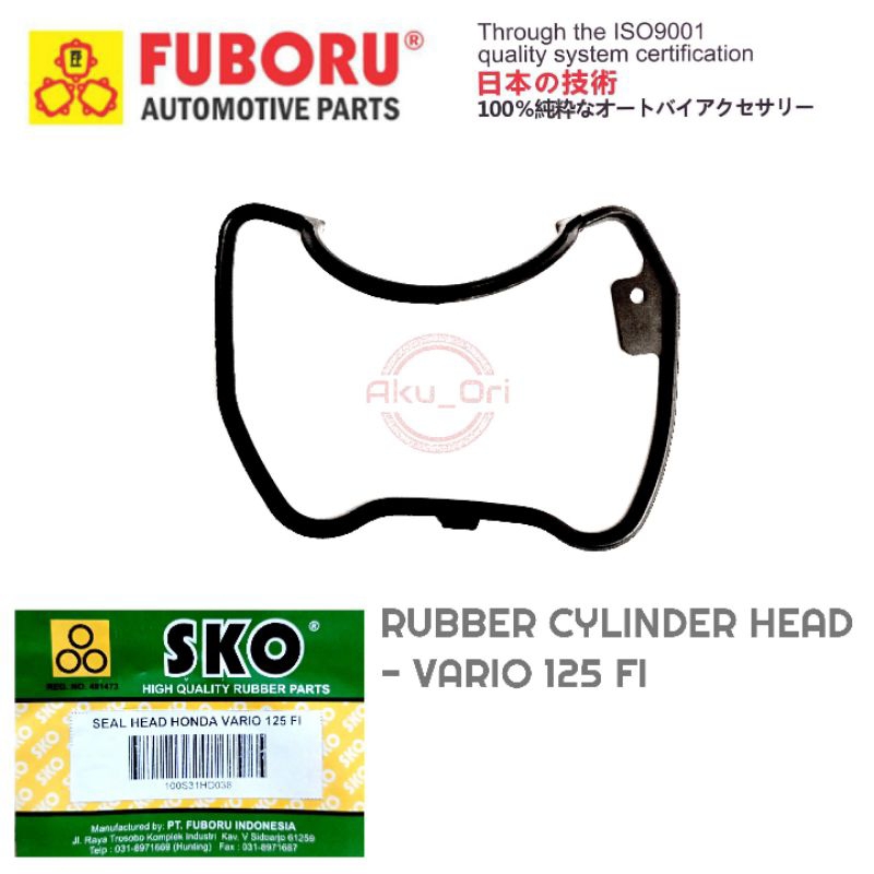 Jual KARET SEAL HEAD VARIO 125 FUBORU rubber cyl sil head vario 150 ... Jual KARET SEAL HEAD VARIO 125 FUBORU rubber cyl sil head vario 150 ...