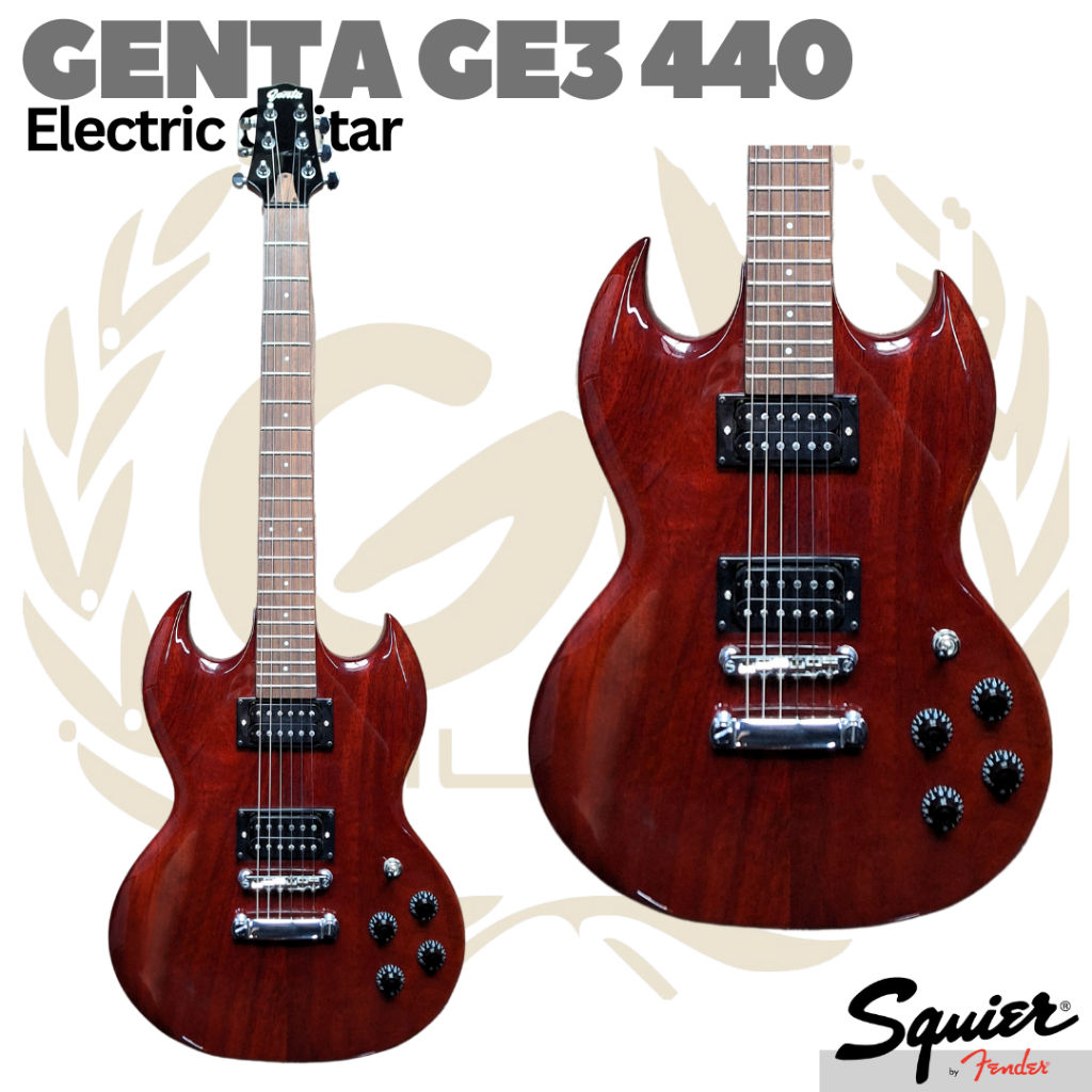 Jual GENTA GE3 440 Electric Guitar | Gitar Elektrik Listrik SG Model | Shopee Indonesia