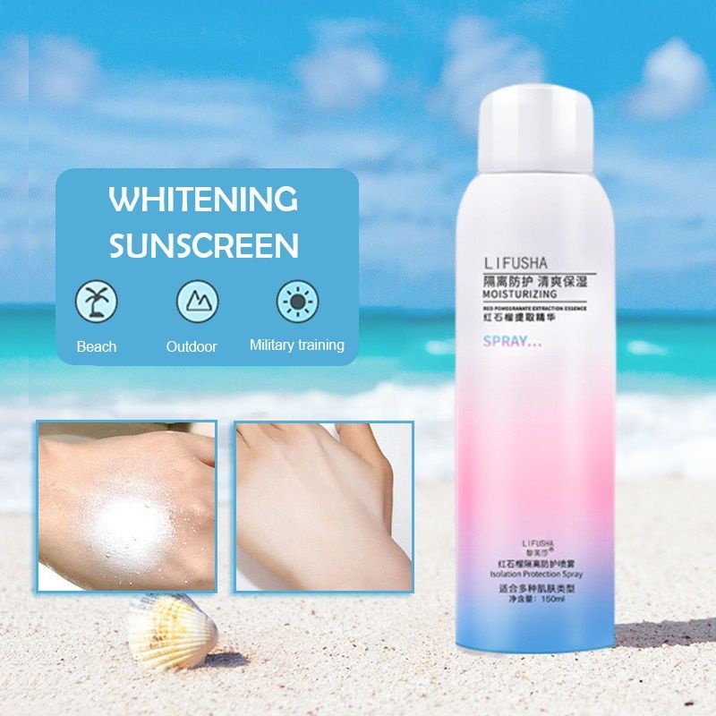 Jual LIFUSHA Spray Pemutih Kulit Original Pemutih Instant moisturizing ...