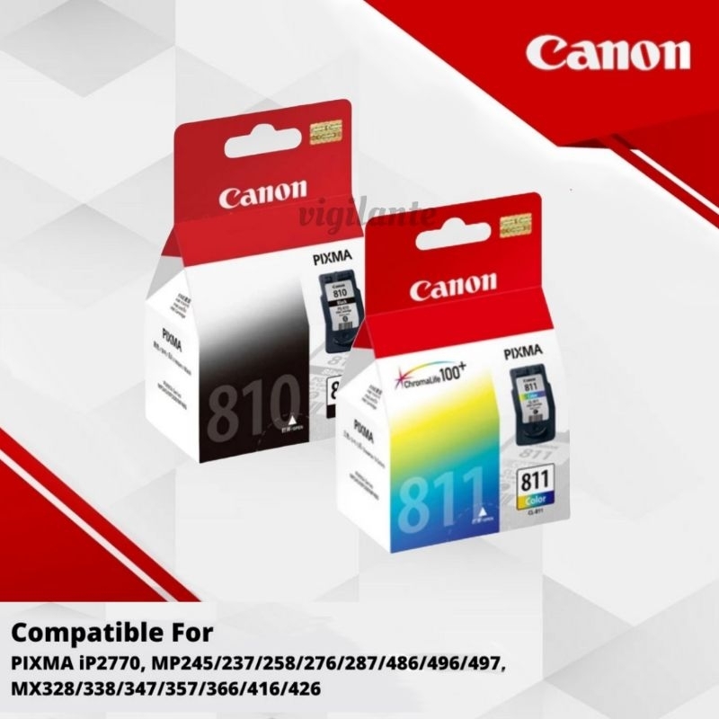 Jual Tinta Cartridge Canon 810 811 Color for ip2770, MP287, MP245 ...