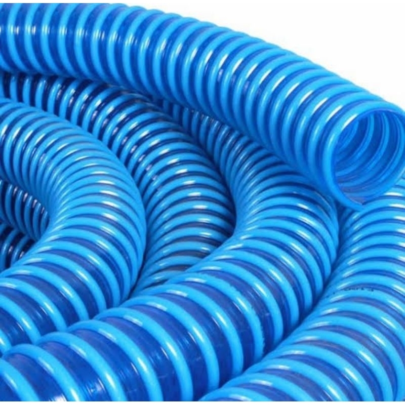 Jual SELANG ISAP HISAP SPIRAL BIRU 11/2 INCH / SELANG POMPA SEDOT ...