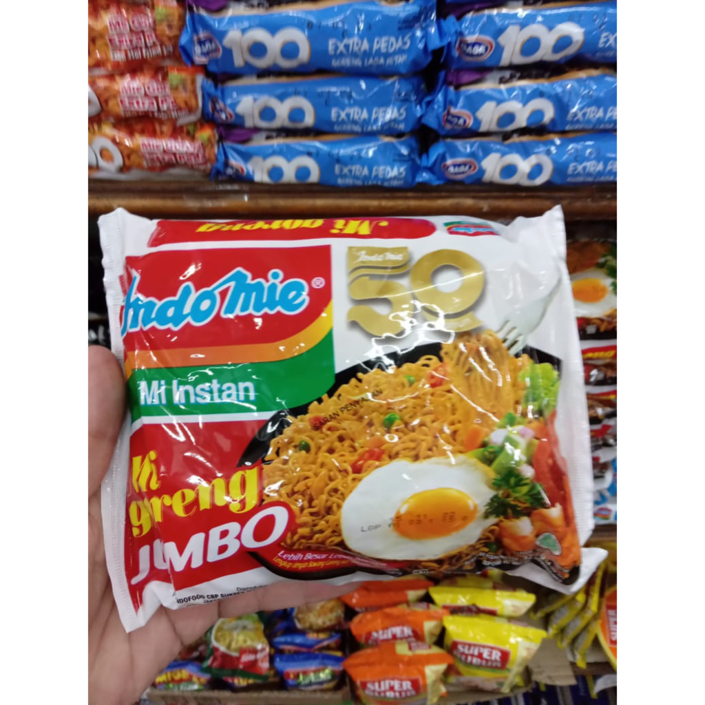Jual INDOMIE MI INSTAN MIE GORENG JUMBO / AYAM PANGGANG JUMBO / RENDANG ...