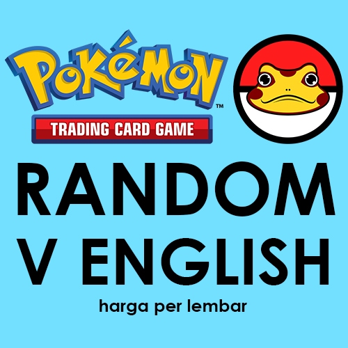 Jual Kartu Pokemon English V Guarantee Random Bulk TCG Card | Shopee ...