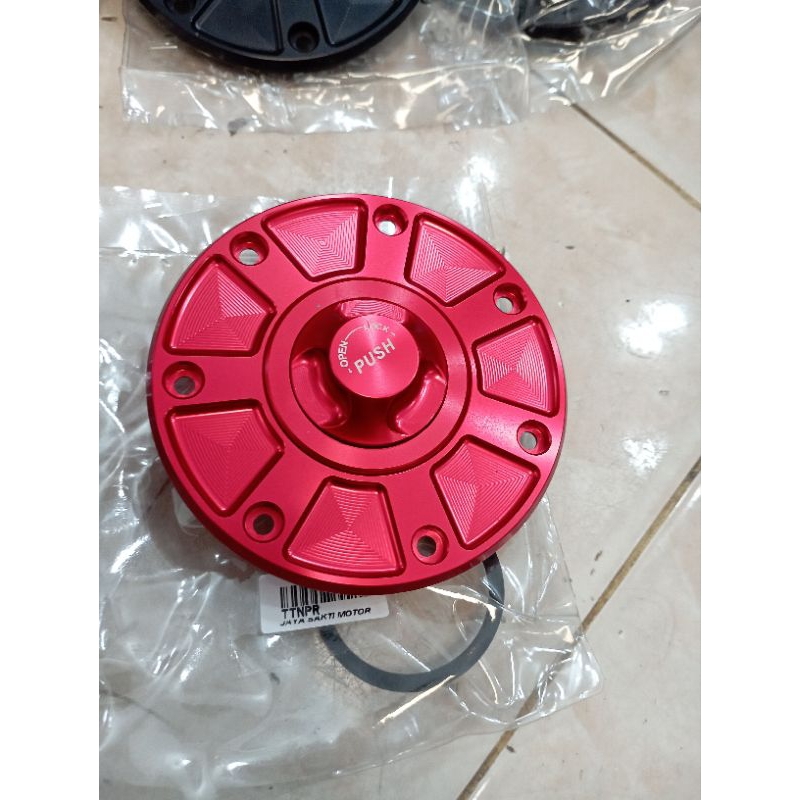 Jual tutup tangki bensin ninja 150 r rr ss tutup tangki pro1 racing cnc | Shopee Indonesia