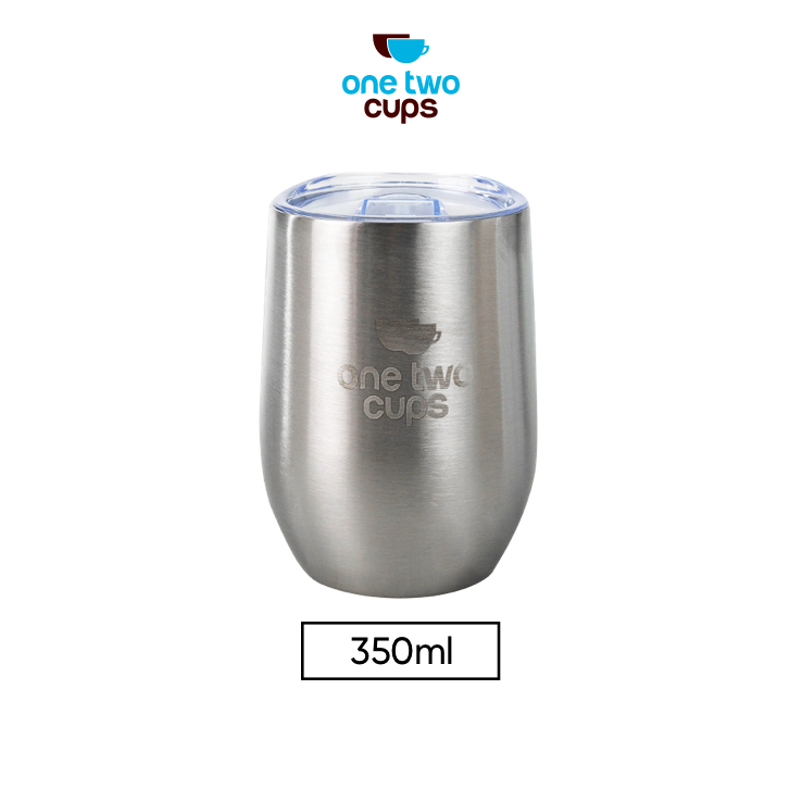 Jual One Two Cups Gelas Tumbler Kopi Mug Egg Shaped Stainless Steel 350ml - TR-321 | Shopee ...