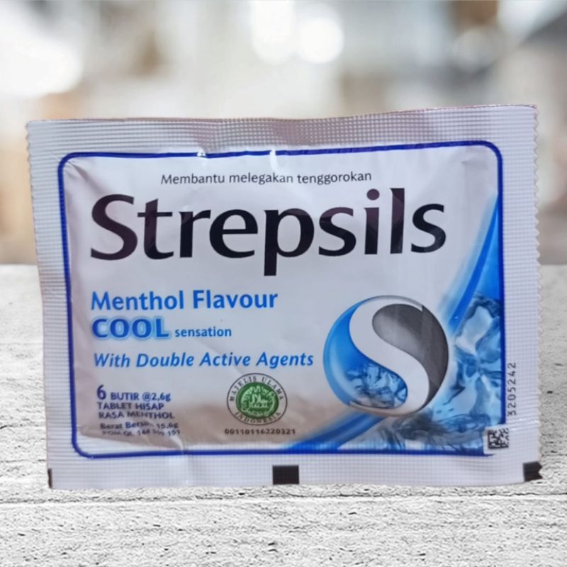 Jual Strepsils Menthol Flavour Cool ( 6 Butir ) | Shopee Indonesia