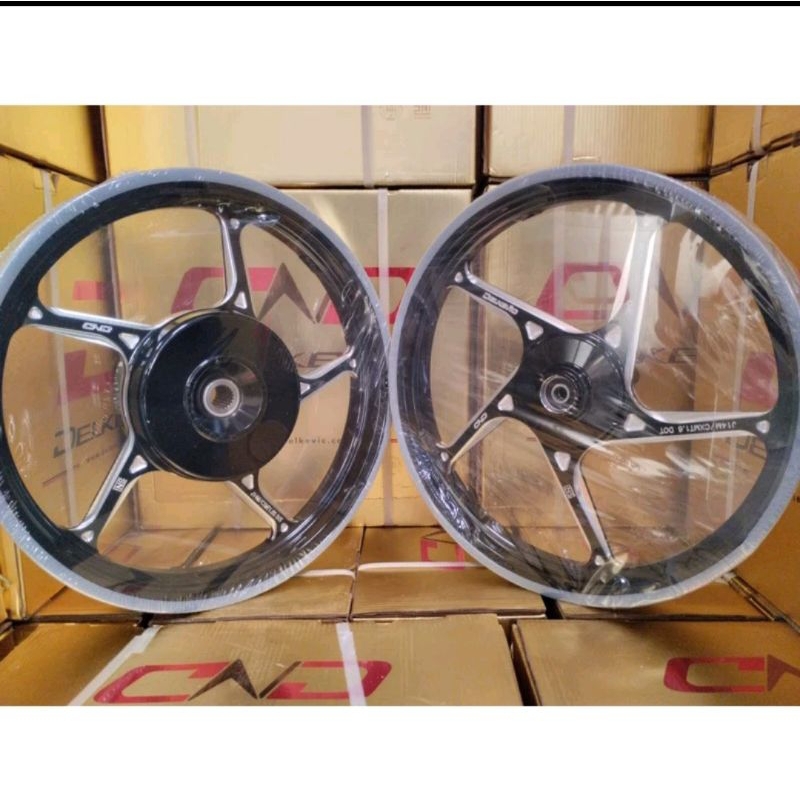 Jual VELG RACING DND DELKEVIC BEAT GENIO SCOOPY VARIO 110 SPACY MODEL ...
