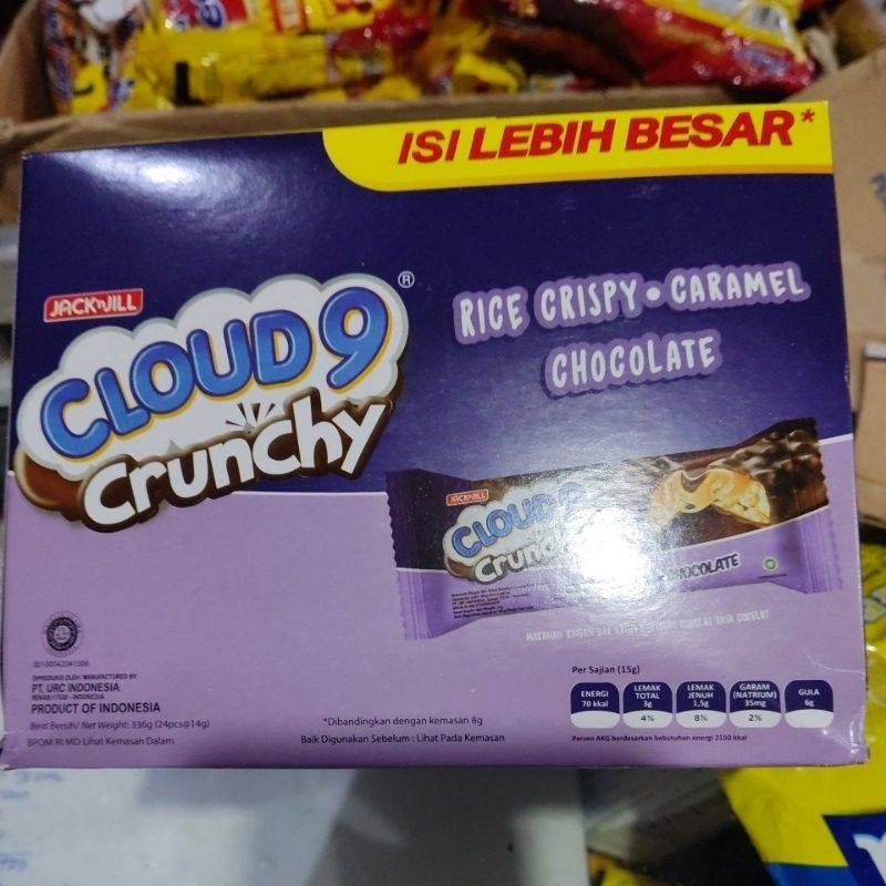 Jual Cloud9 crunchy per box isi 24 pcs | Shopee Indonesia
