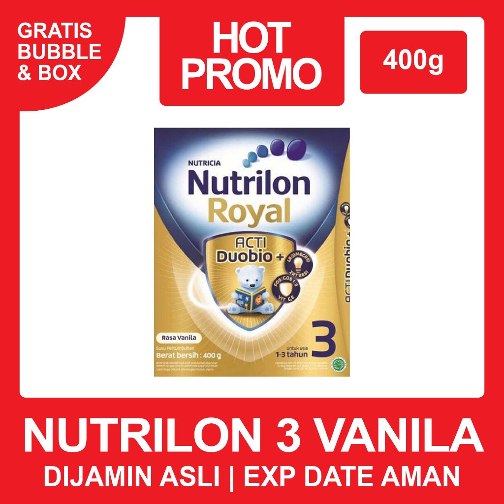 Jual Nutrilon Royal 3 Vanila 400 g | Shopee Indonesia