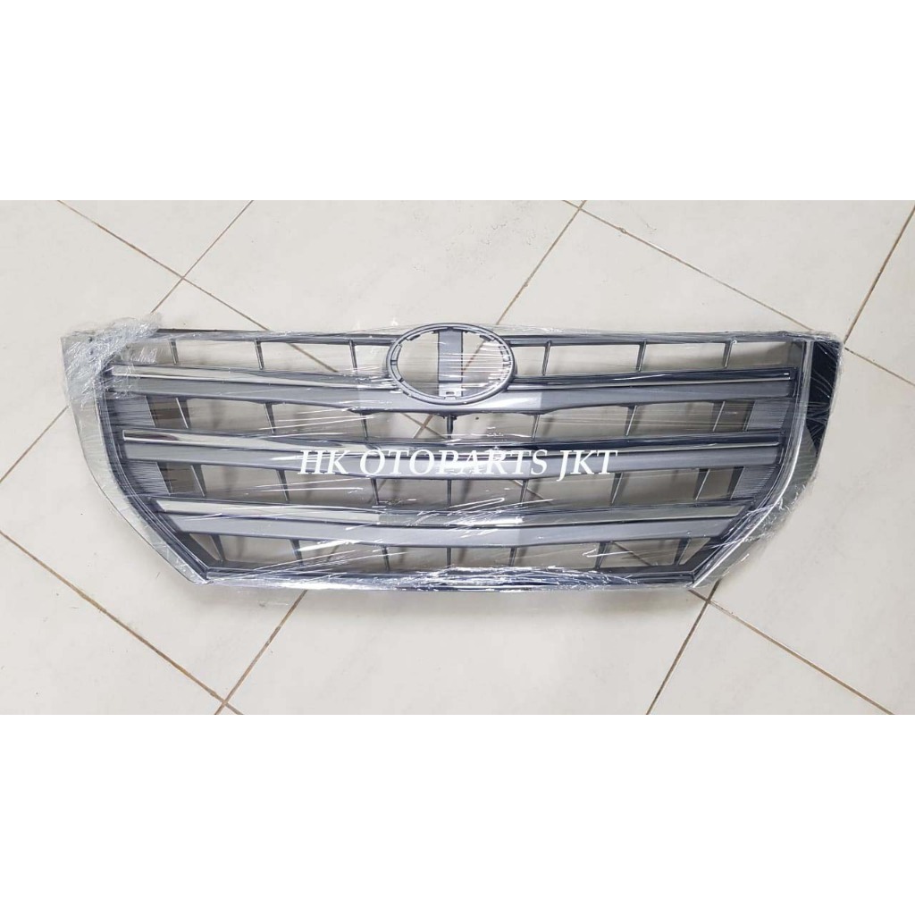 Jual Grill Ram Radiator Depan Toyota Innova Barong 2014 2015 Lis Chrome ...