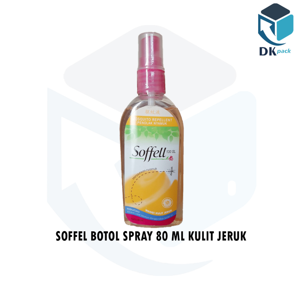 Jual Soffell Botol Spray 80 ml Kulit Jeruk | Shopee Indonesia