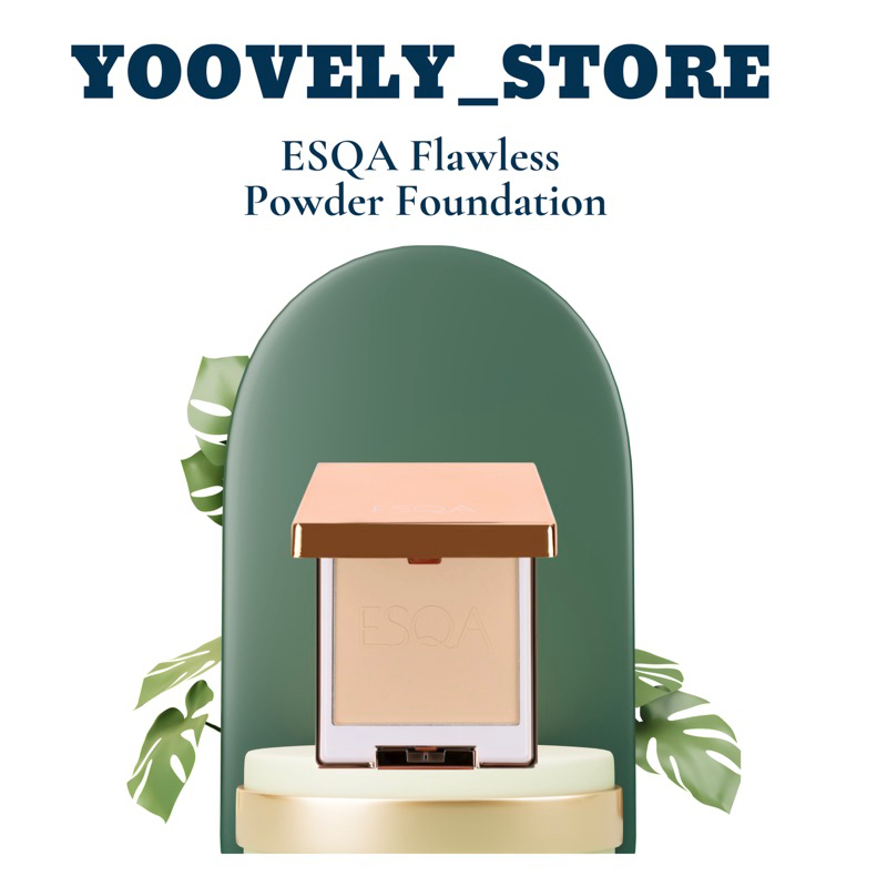 Jual ESQA Flawless Powder Foundation | Shopee Indonesia