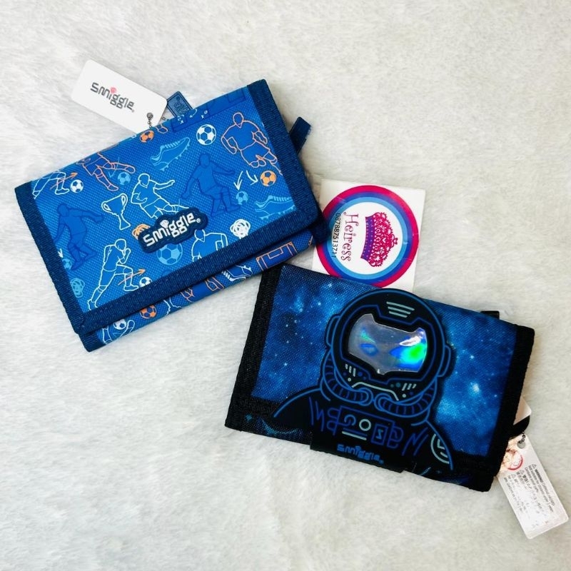 Jual Smiggle wallet astronaut blue biru dompet anak astronot dinosaurus ...