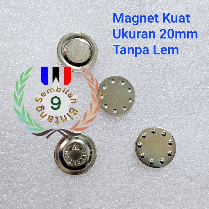 Jual Magnet Bulat Magnet Pin Lencana Magnet Nama Dada Magnet Papan Nama ...