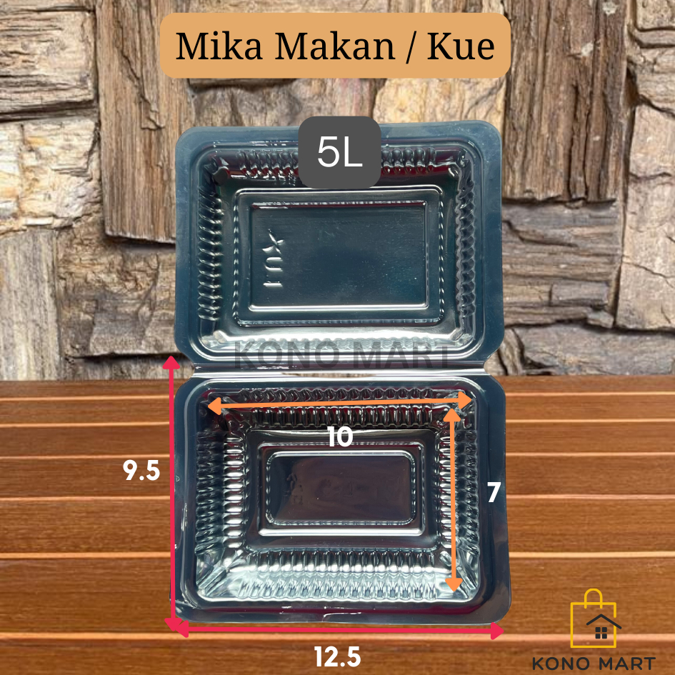 Jual MIKA PLASTIK KUE / MIKA MAKANAN 7C 6C 5L 5T 4L 3T 2A 2B / MIKA ...