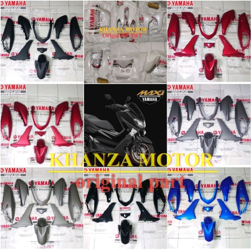 Jual PAKET BODY HALUS SET NMAX OLD 2015-2019 ORIGINAL YAMAHA | Shopee ...