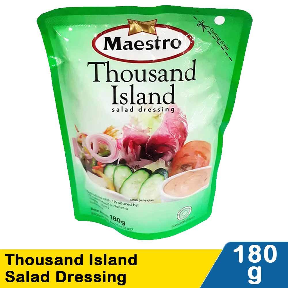 Jual MAESTRO THOUSAND ISLAND SALAD DRESSING (180G) | Shopee Indonesia
