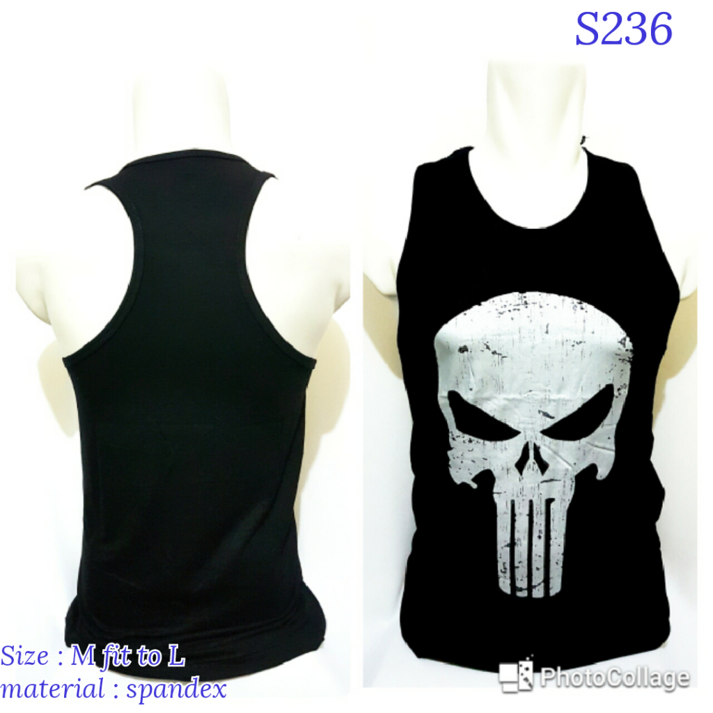 Jual Singlet Gym Fitnes siladamas singlet hitam | Shopee Indonesia