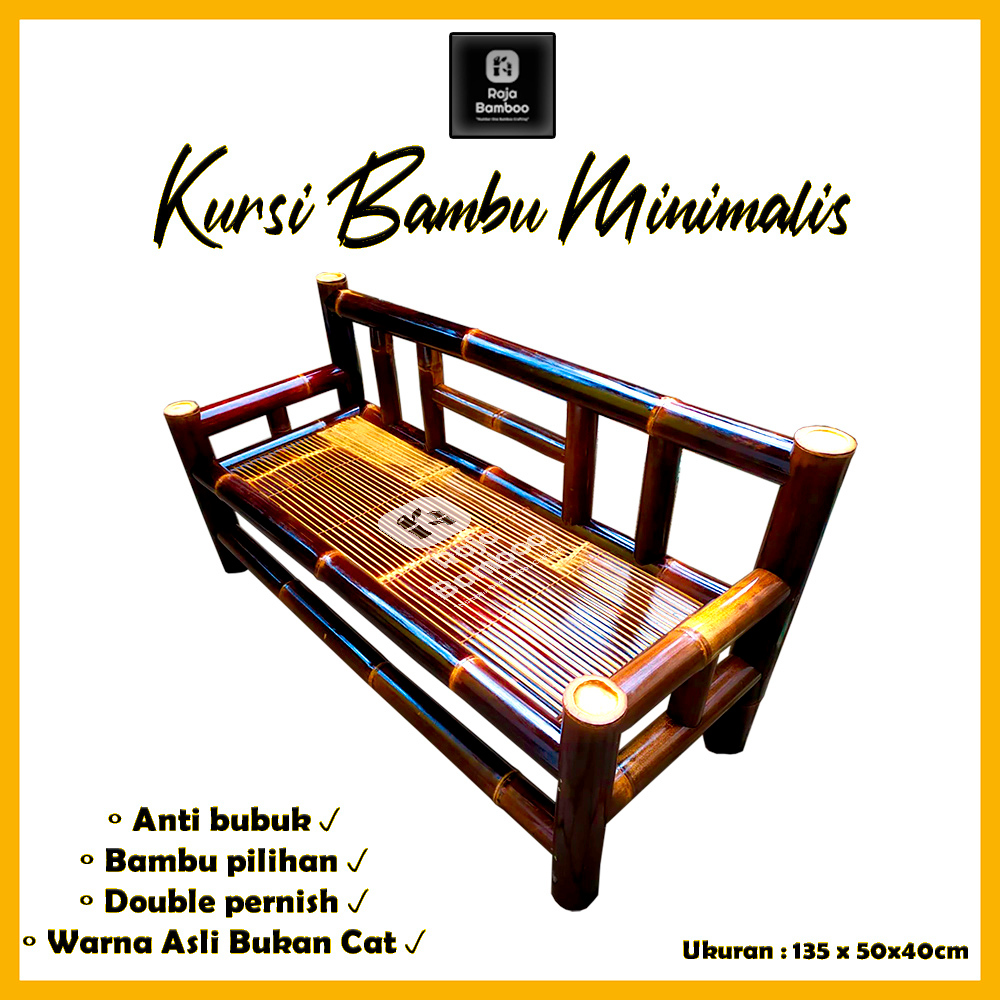Jual Knockdown | Kursi Bambu | Kursi Panjang | Kursi Traditional ...