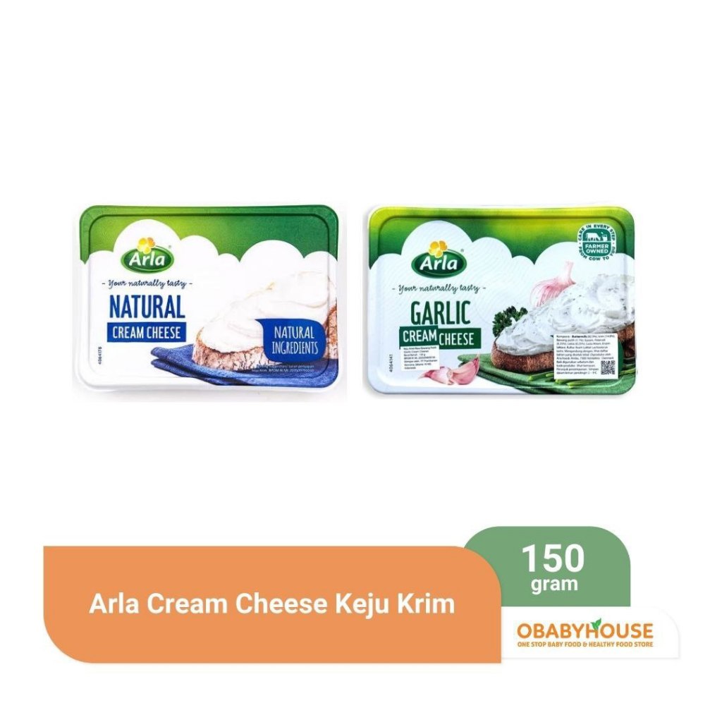 Jual Arla Cream Cheese Keju Krim 150 gr | Shopee Indonesia
