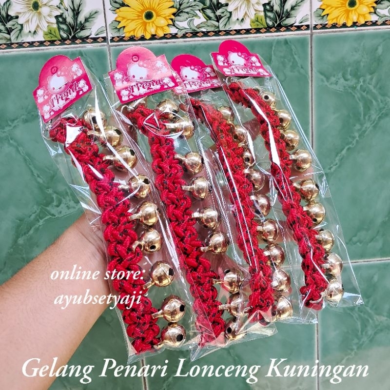 Jual Gelang Penari Gelang Kaki Lonceng kuningan Krincing Profesional ...