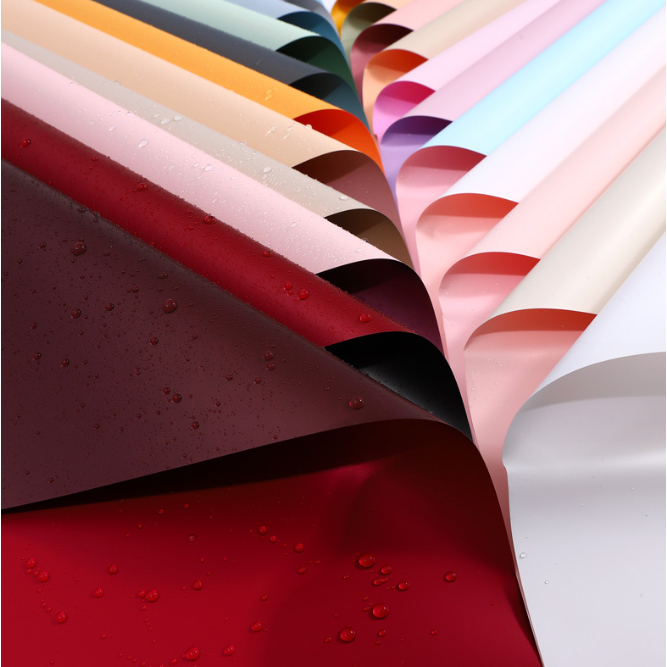 Jual Kertas Bucket 2 warna/Paper Bucket Bunga/Flower Paper Wrapping ...