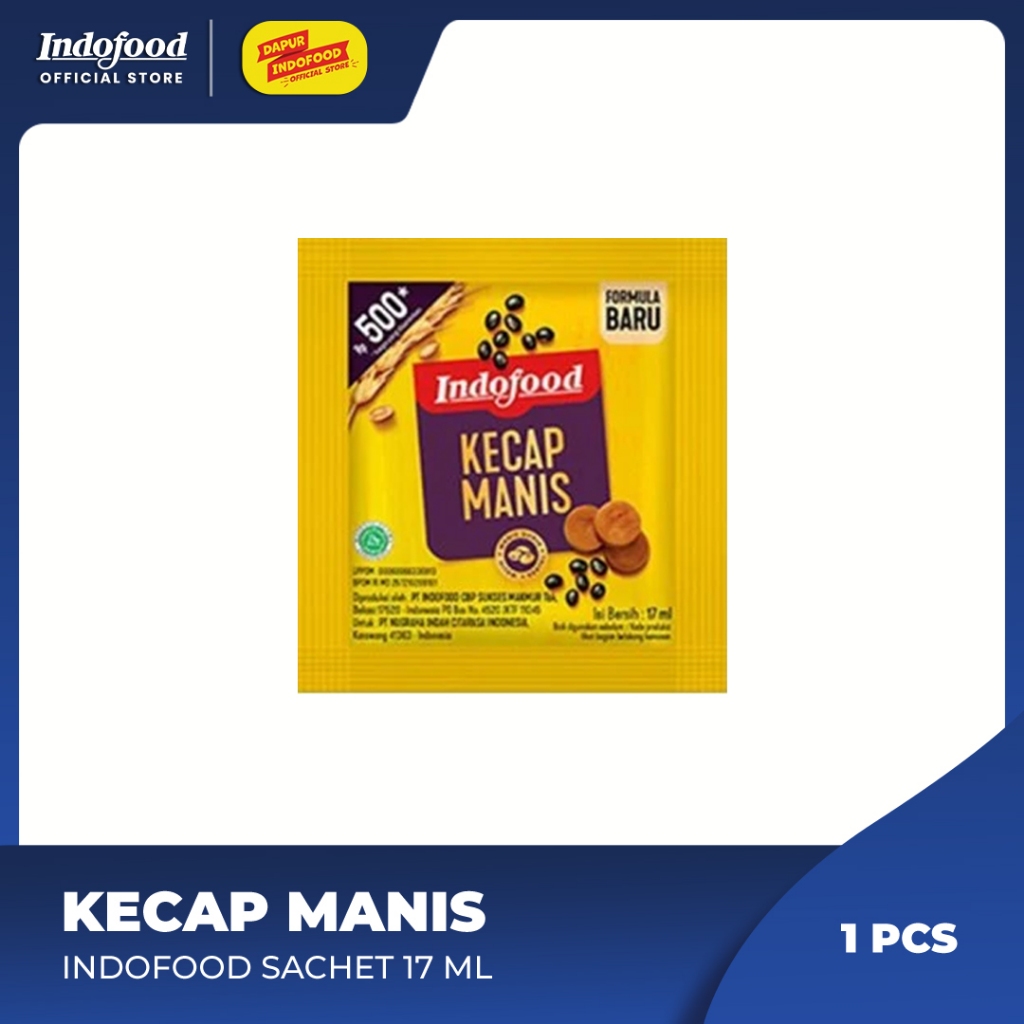 Jual Kecap Manis Indofood Sachet 17 ml | Shopee Indonesia