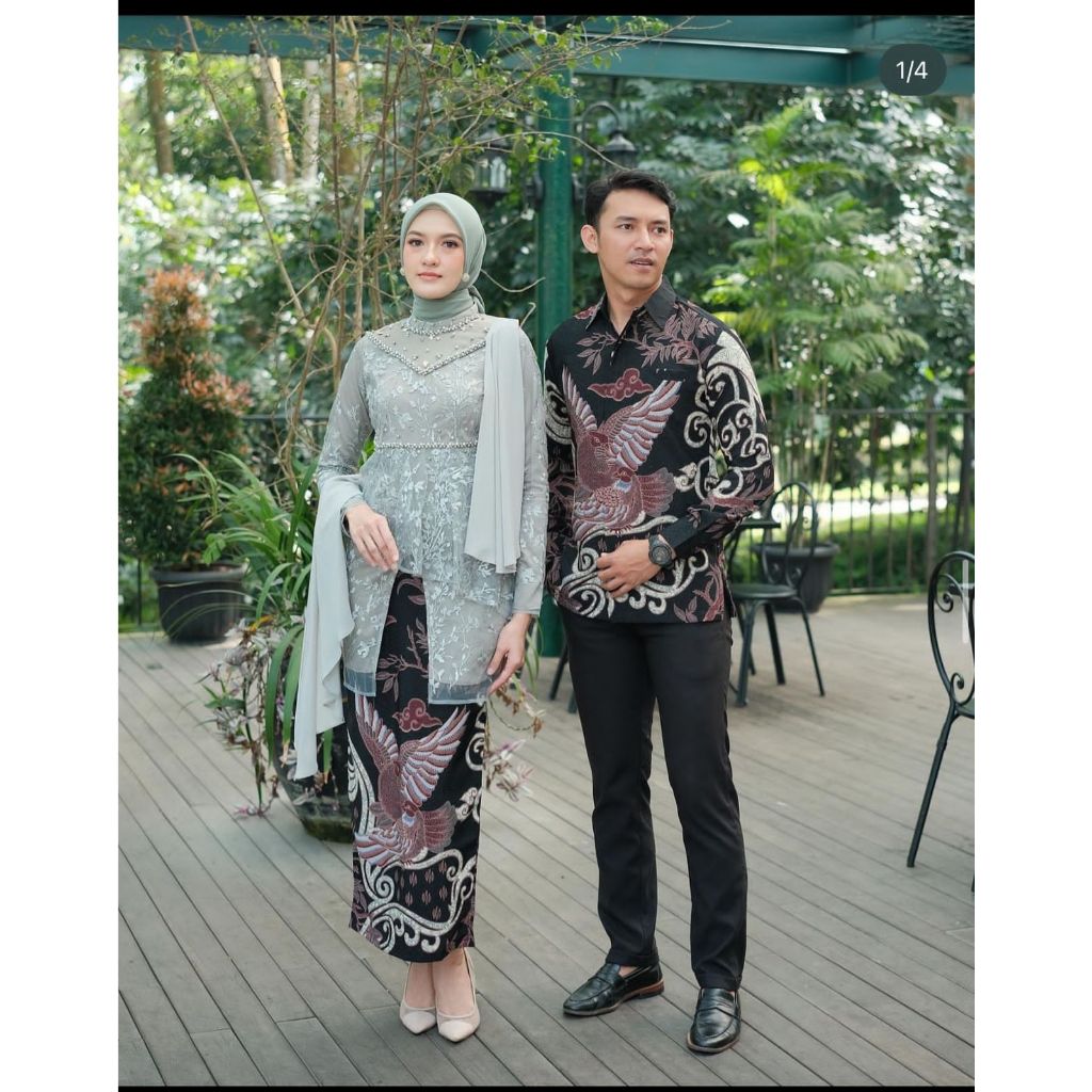 Jual NEW ARRIVAL Batik Kebaya Couple Kaluna Kebayashanum Kebaya Couple ...