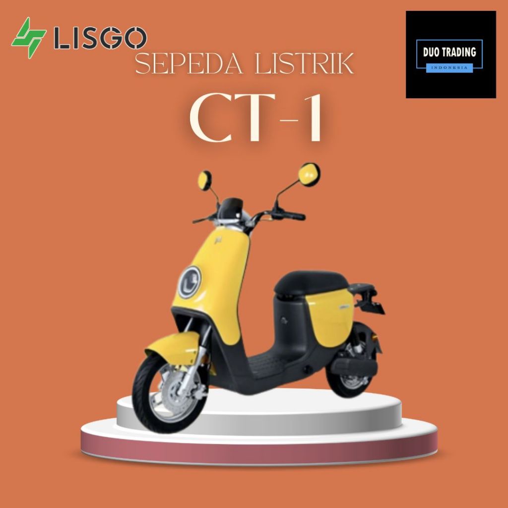 Jual SEPEDA LISTRIK LISGO CT-1 Garansi Resmi | Shopee Indonesia