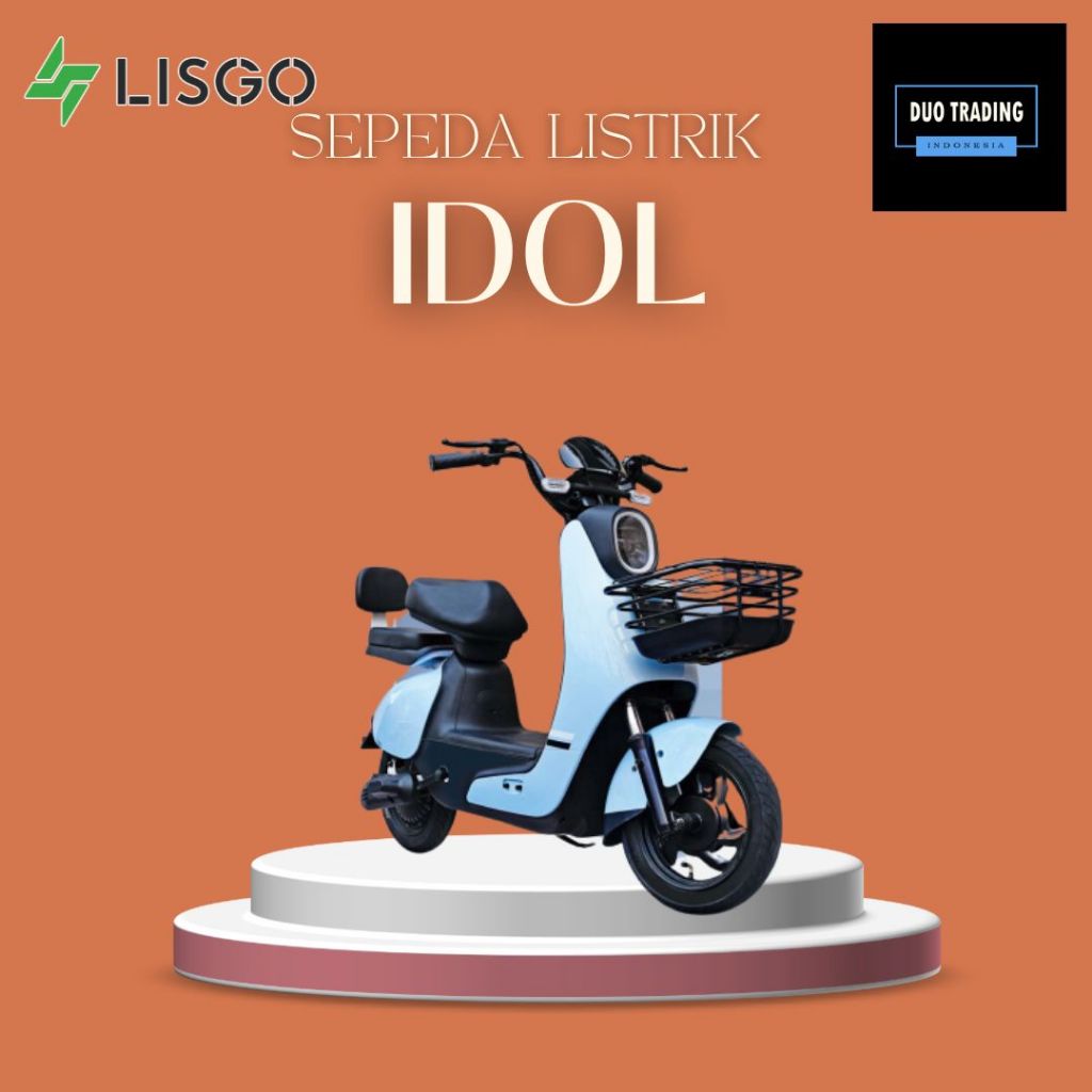 Jual SEPEDA LISTRIK LISGO IDOL Garansi Resmi | Shopee Indonesia