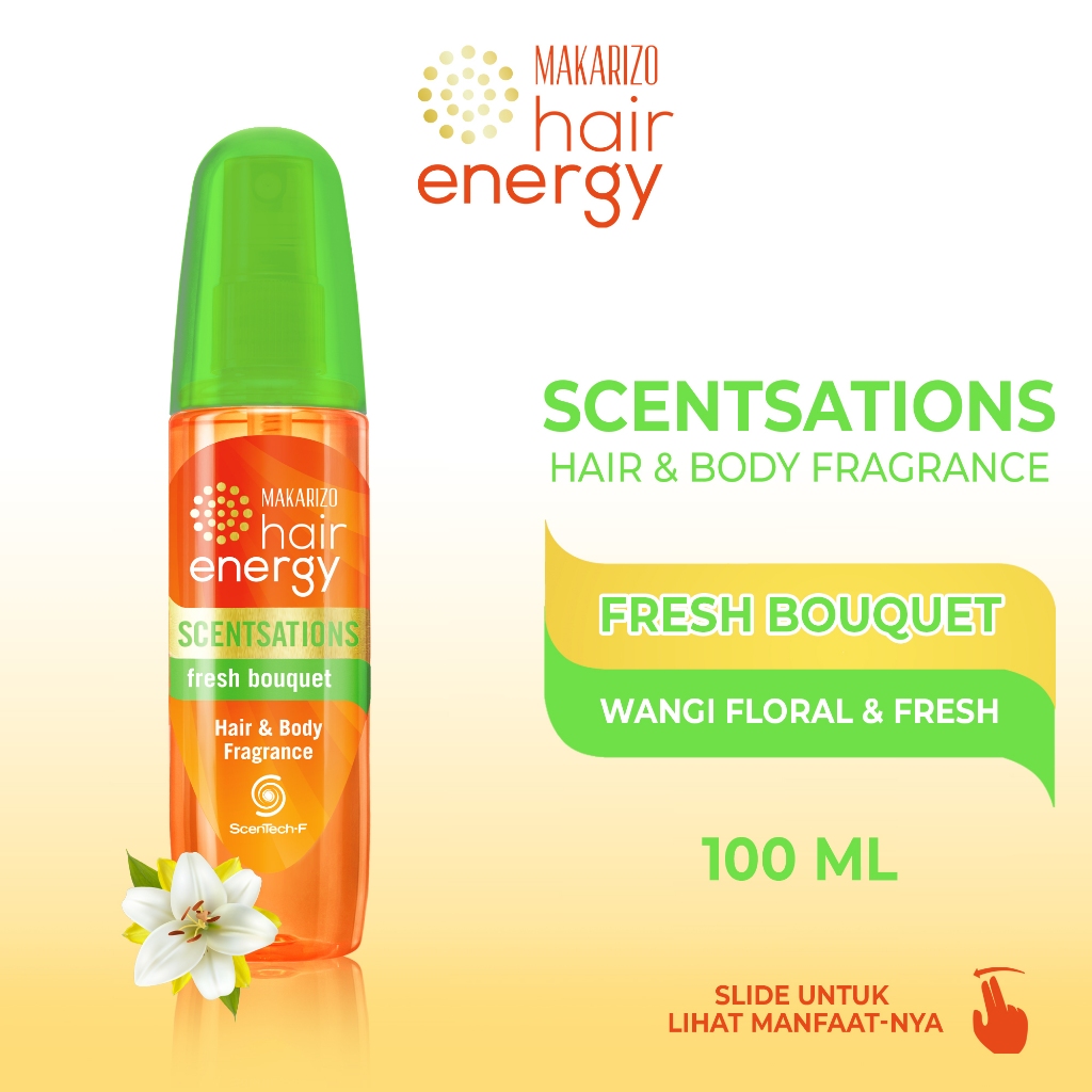 Jual Makarizo Hair Energy Scentsations Hair Fragrance Fresh Bouquet 100 ...