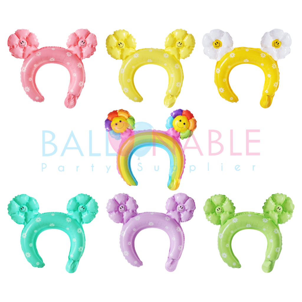 Jual Balon Foil Bando Tema Daisy | Shopee Indonesia