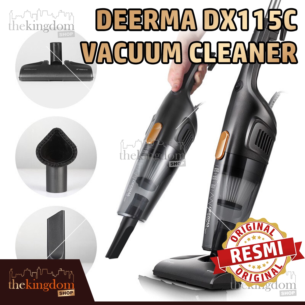 Jual Deerma DX115C Vacuum Cleaner Handheld DX115 Vakum Penyedot Debu DX ...