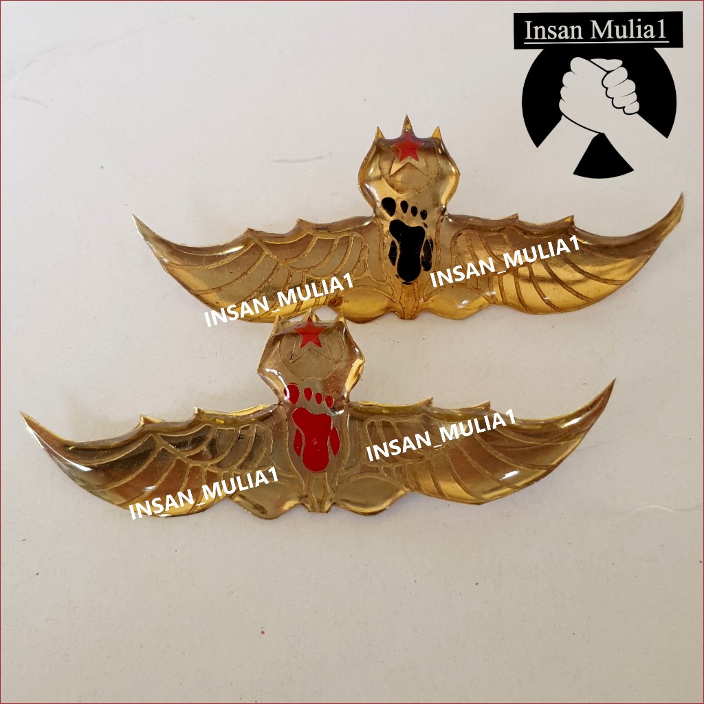 Jual Pin Wing Tapak Merah / Pin Wing Hitam / Wing Tapak Merah / Tapak ...