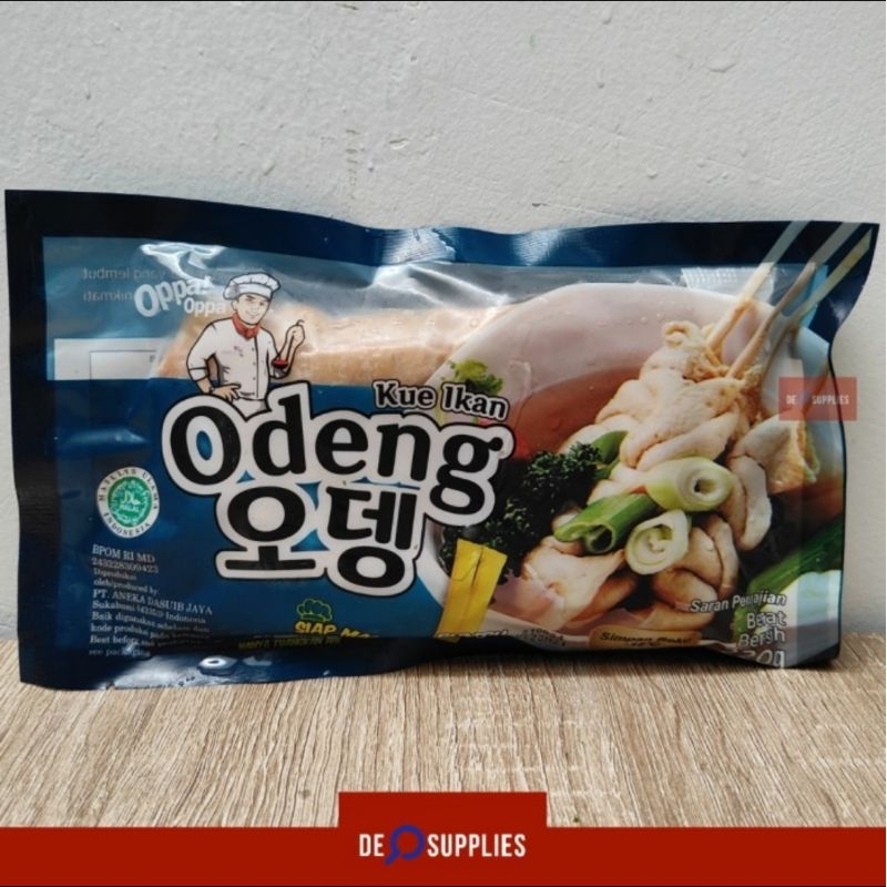 Jual Oppa Odeng + Bumbu Kuah 220gr - Fish Cake Korea Eomuk Oden Baso ...