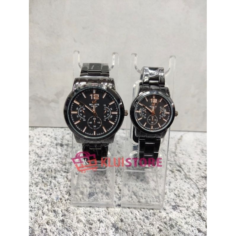 Jual JAM TANGAN RANTAI MIRETE COUPLE JAN TANGAN SO ELEGAN RANTAI MIRETE ...