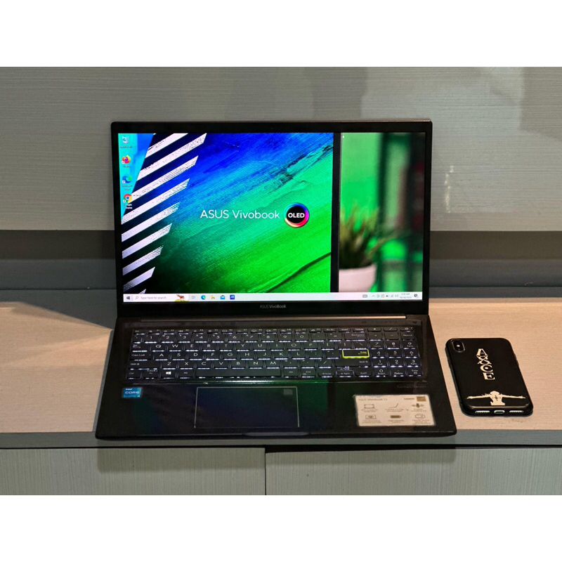 Jual LAPTOP SLIM ASUS VIVOBOOK X513EAN OLED I3-1115G4 INTEL UHD ...