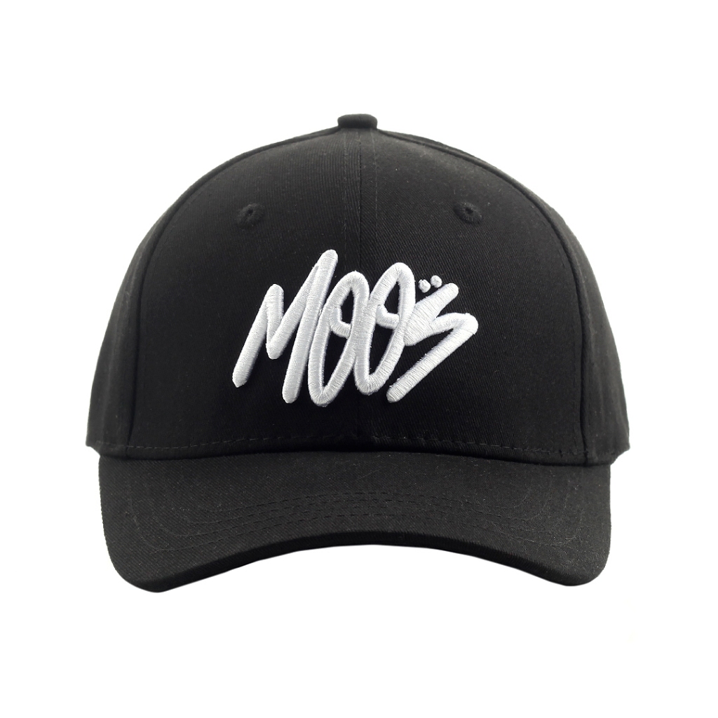 Jual Moos Snapback Curve Grafity - White On Black | Shopee Indonesia