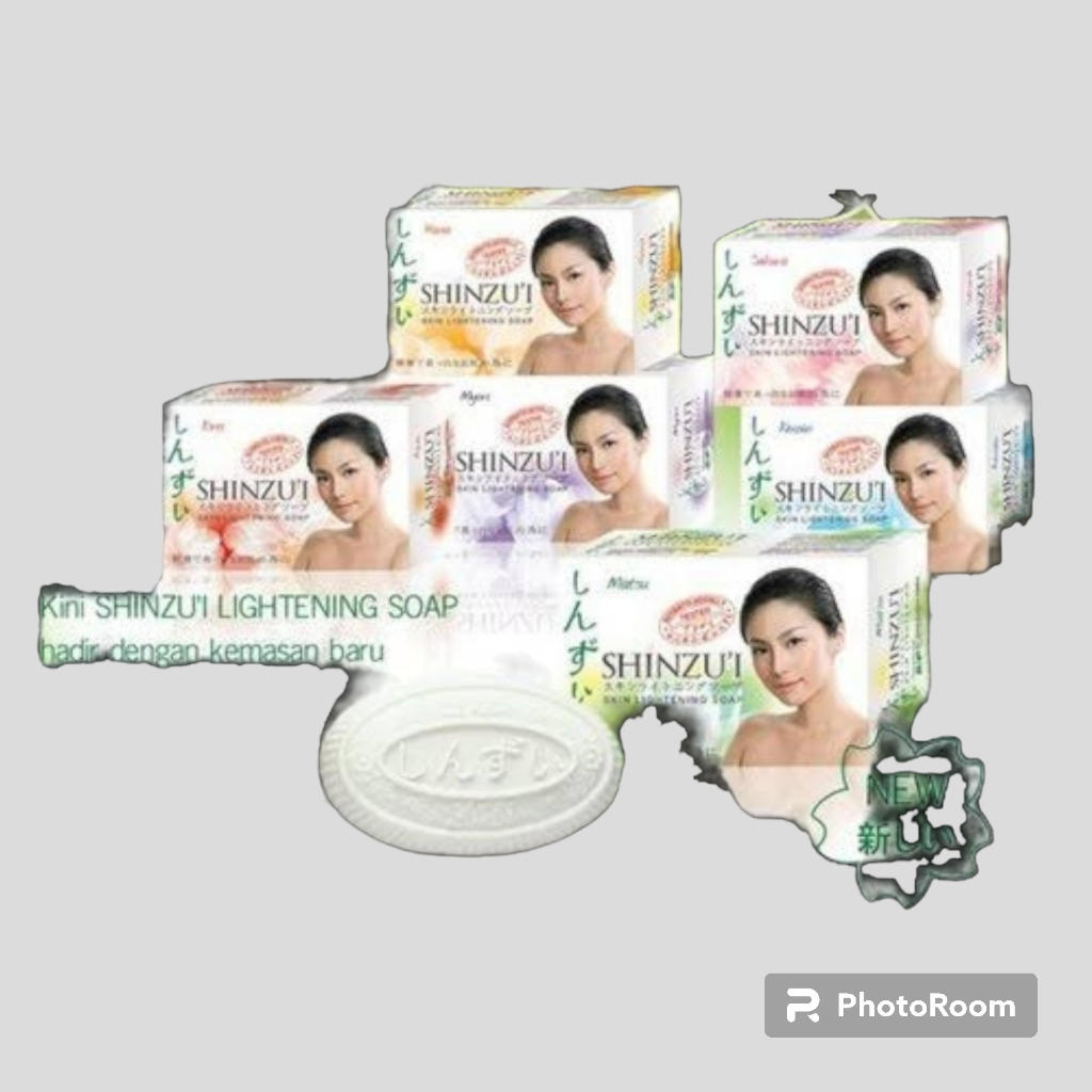 Jual SHINZUI Skin Lightening Bar Soap 80gr | Sabun Mandi Batang ...