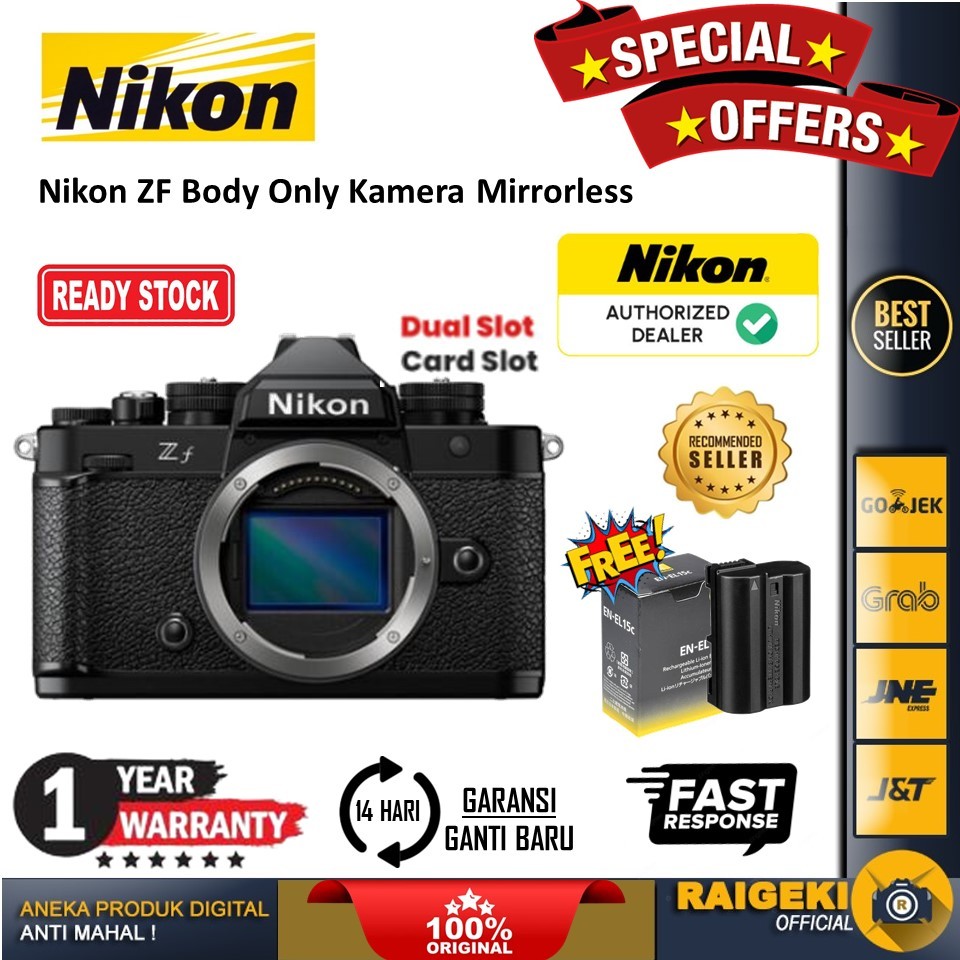 Jual Nikon ZF Body Only BO Kamera Mirrorless Z F Camera ZF Garansi ...