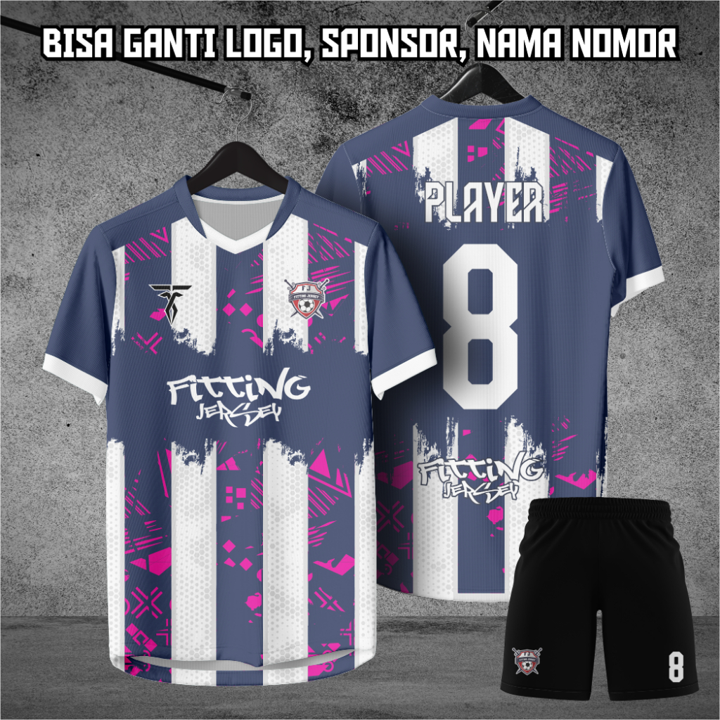 Jual JERSEY FUTSAL CUSTOM FULL PRINTING - BAJU BOLA GRATIS LOGO SPONSOR ...