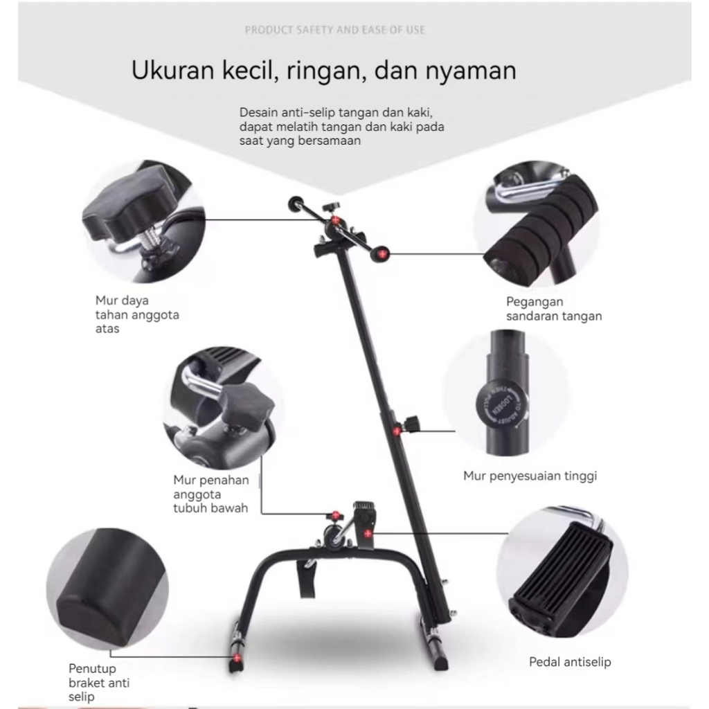 Jual Highline Sepeda Statis Terapi Elektrik Sepeda Statis Mini Alat ...