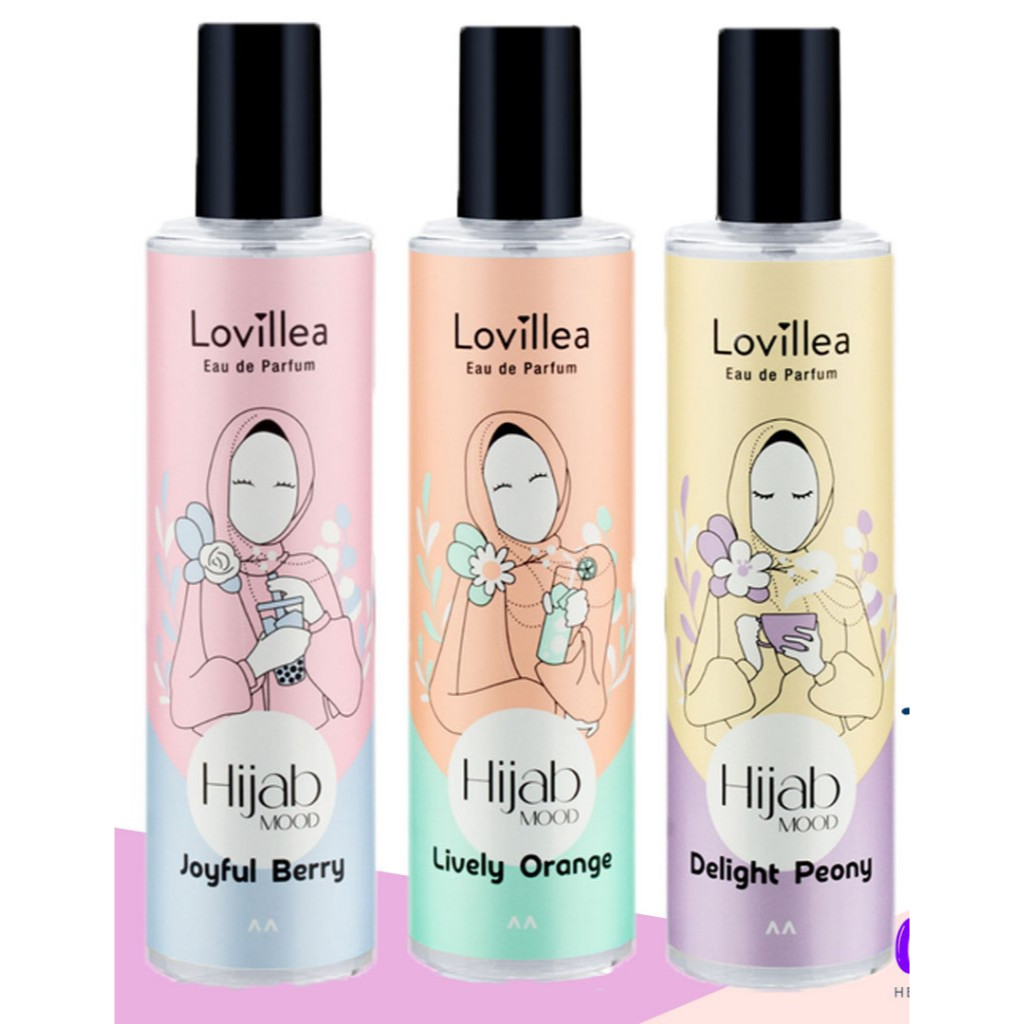 Jual LOVILLEA Eau De Parfum HijabMood Series 100ml | Shopee Indonesia