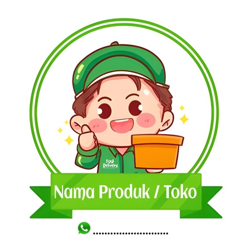 Jual STIKER PRODUK KEMASAN CEMILAN / MAKANAN BUNGKUS / SNACK BOX / NASI ...